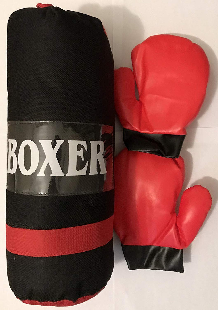 Kids Toy Punching Bag and Gloves by Club of Boxers-Handmade in Thailand ...