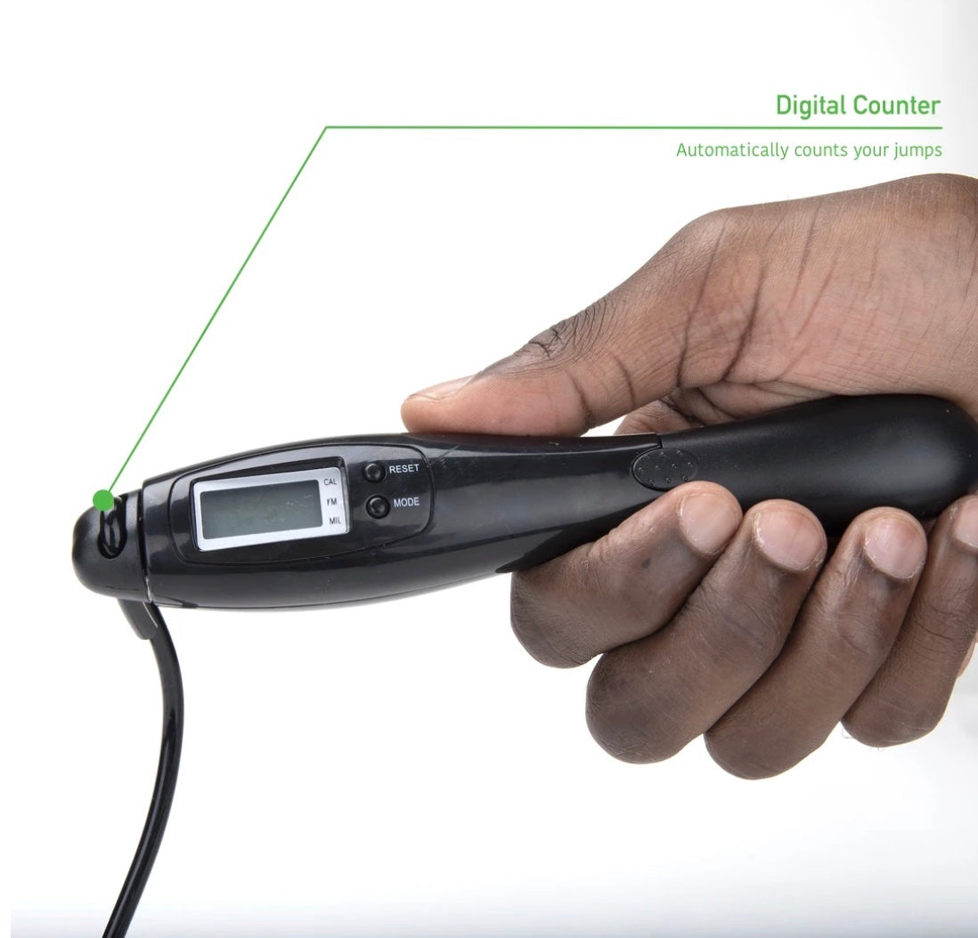 Adjustable Jump Rope - Digital Counter - Perfect for Anyone - The Best ...