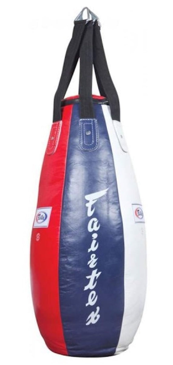 Fairtex 3ft Tear Drop Heavy Bag - HB4 - Premium Leather - Unfilled ...